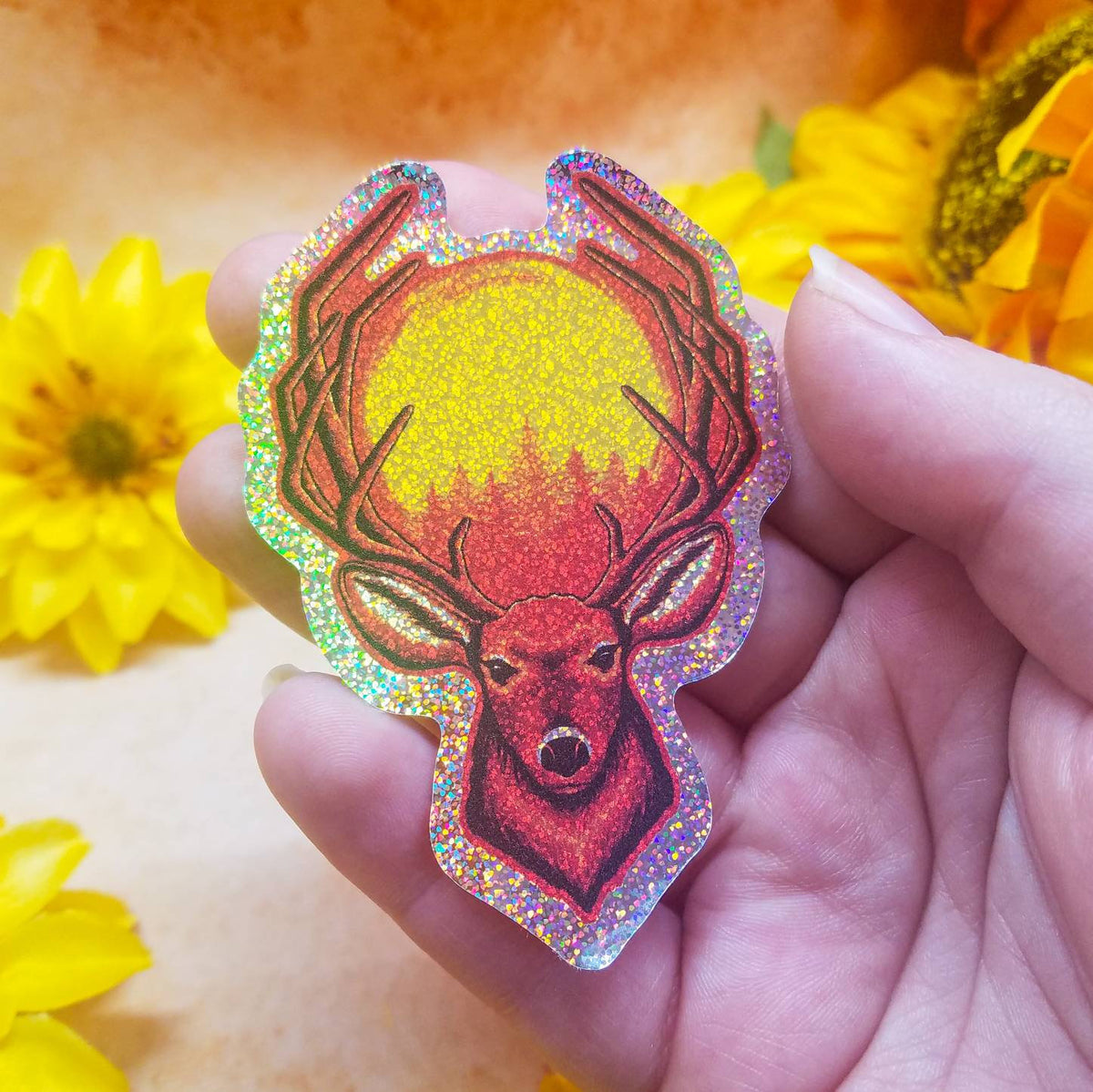 RDR2 Cowboy Buck Sticker (Two Styles) – Claire Doolittle Illustration